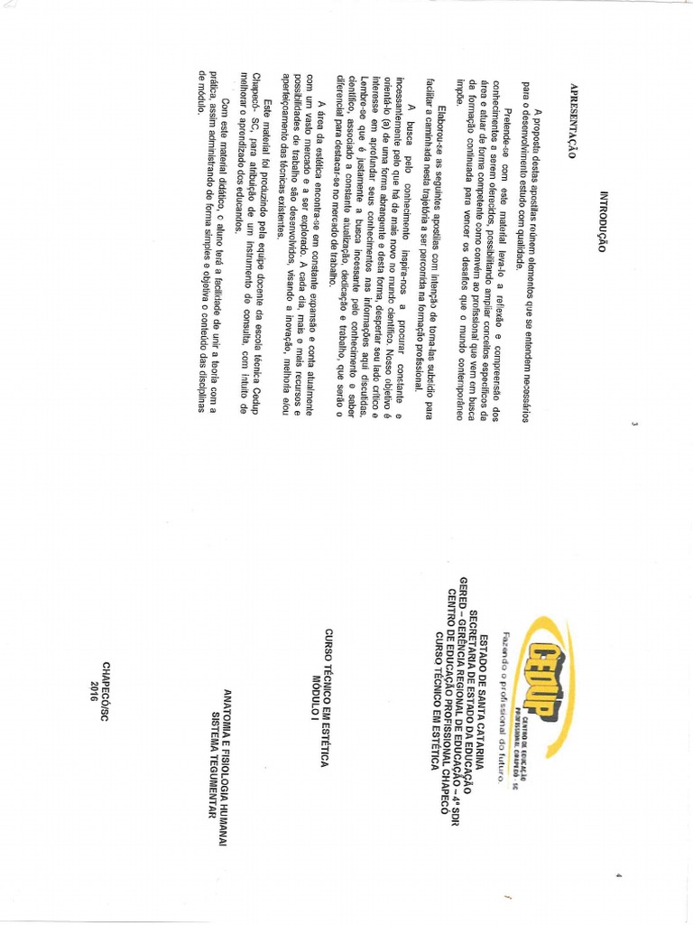 Apostila Anatomia E Fisiologia Pdf