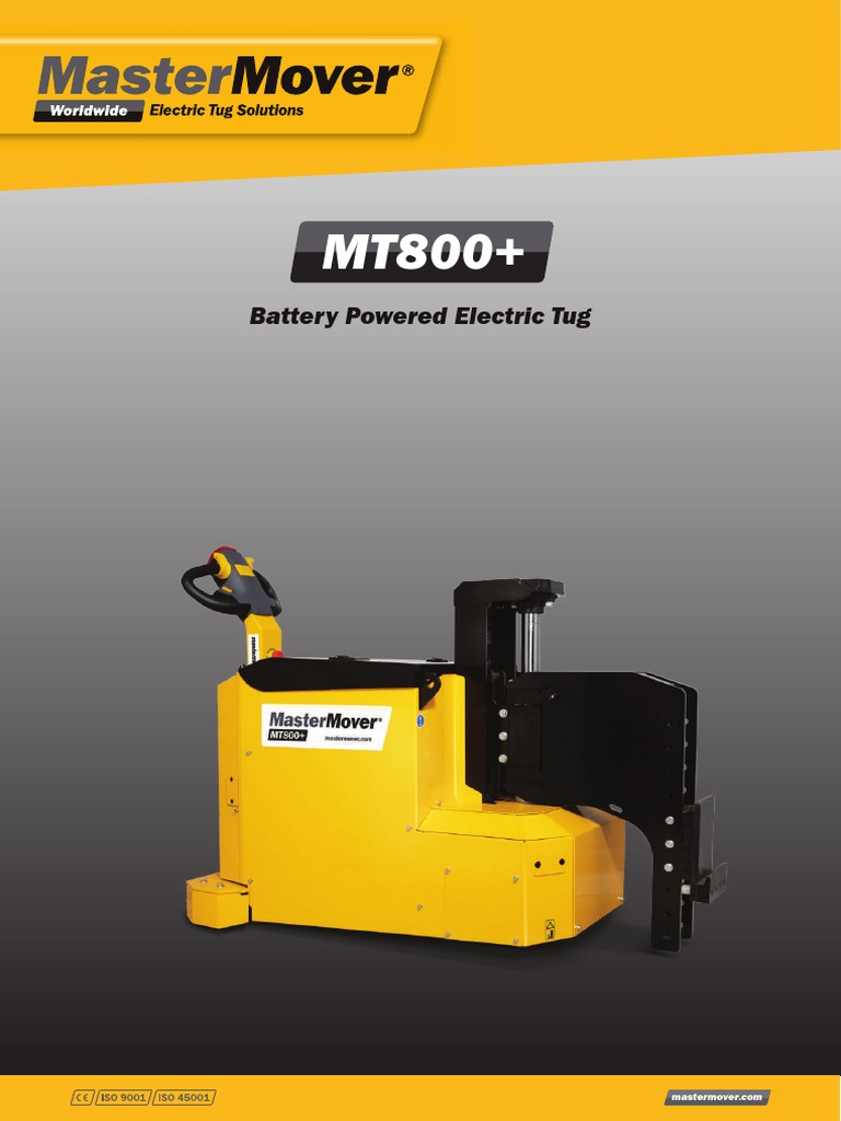 MasterMover MT800 Technical Data Booklet - UK Version - LR | PDF