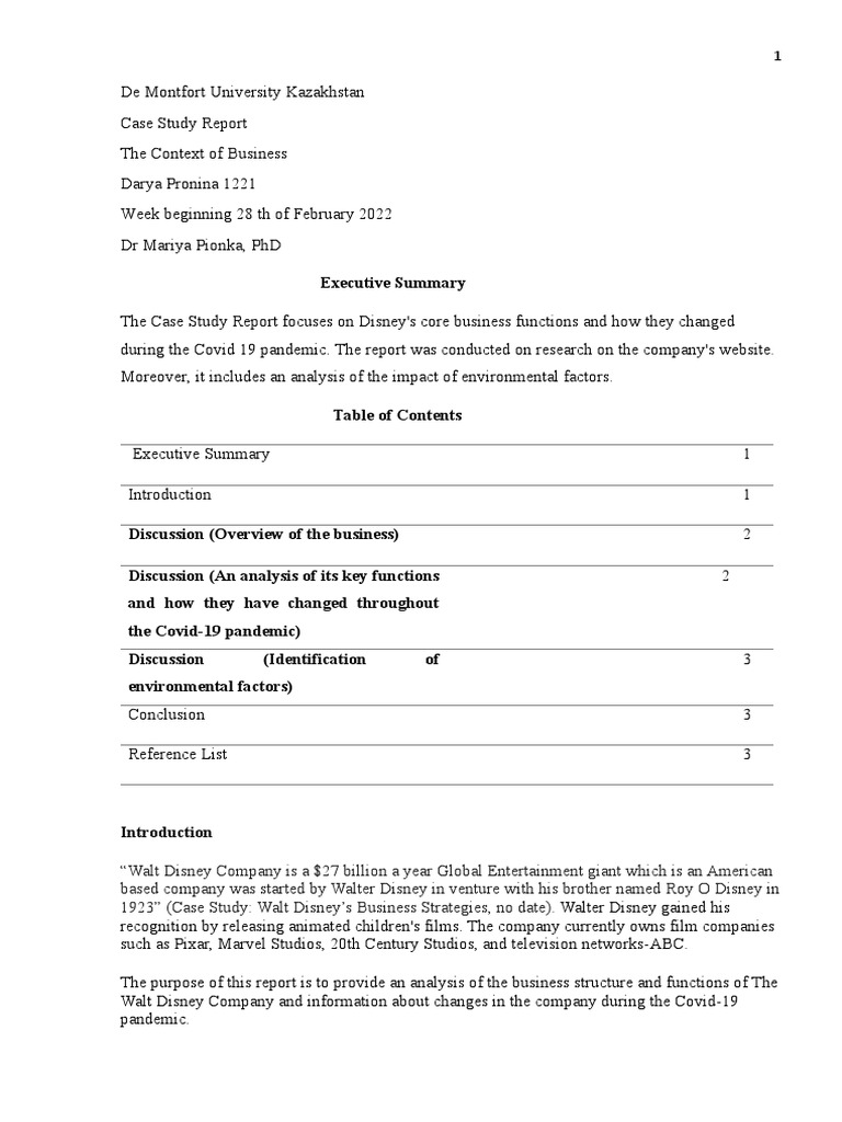 Disney | PDF | The Walt Disney Company | Entertainment