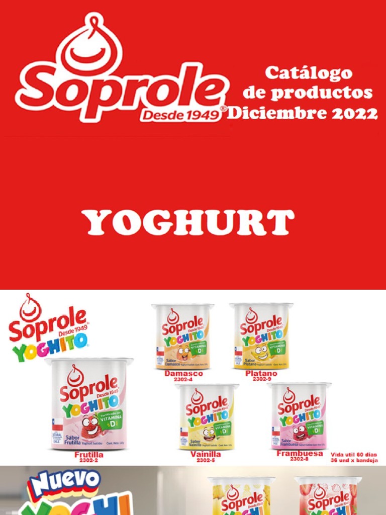 catalogo soprole | PDF