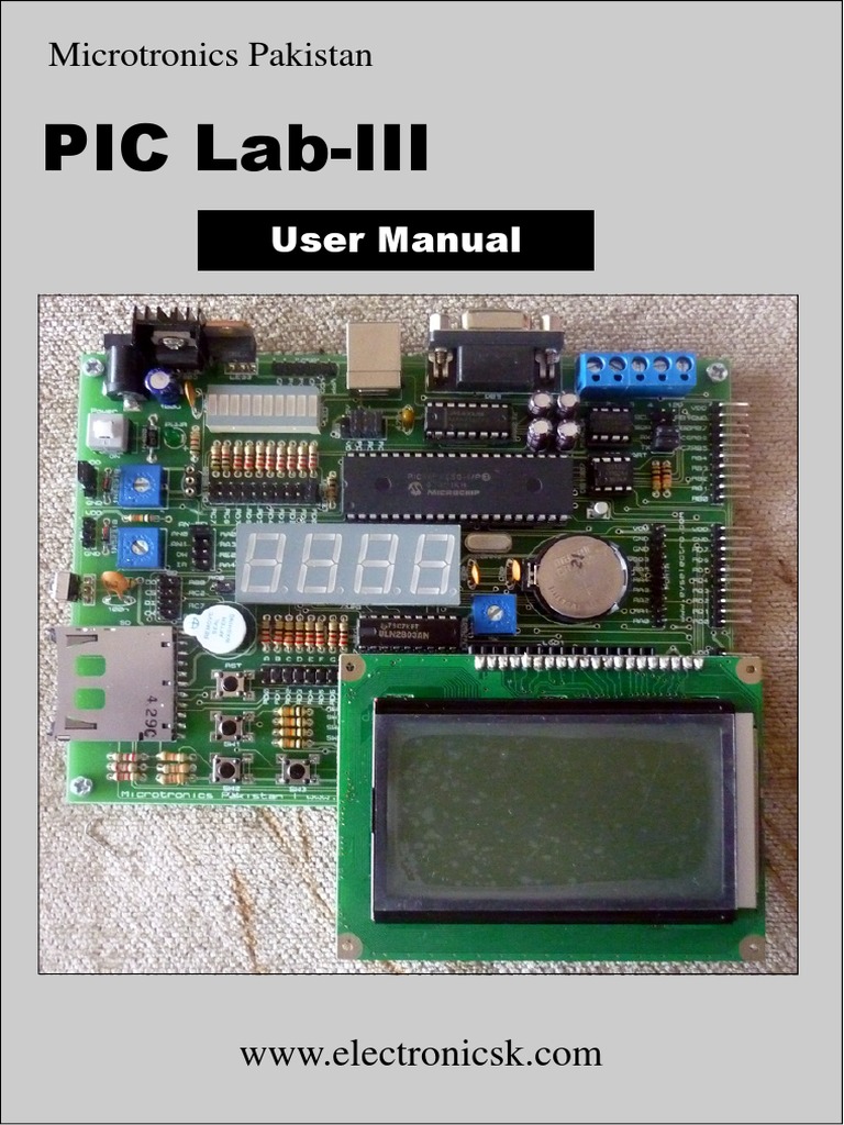 User Manual PIC Lab-III | PDF