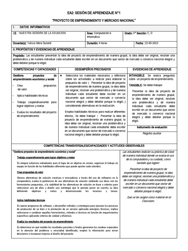 S1 Ept 4to Pdf Iniciativa Empresarial Software