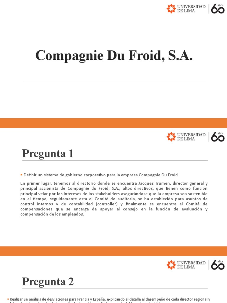 Caso Compagnie Du Froid | PDF | Precios | Francia