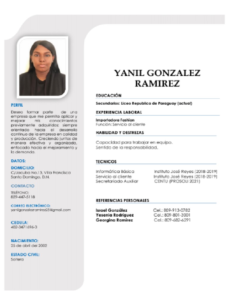 Yanil González | PDF