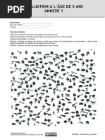 Tests de Barrage Attentionnels | PDF