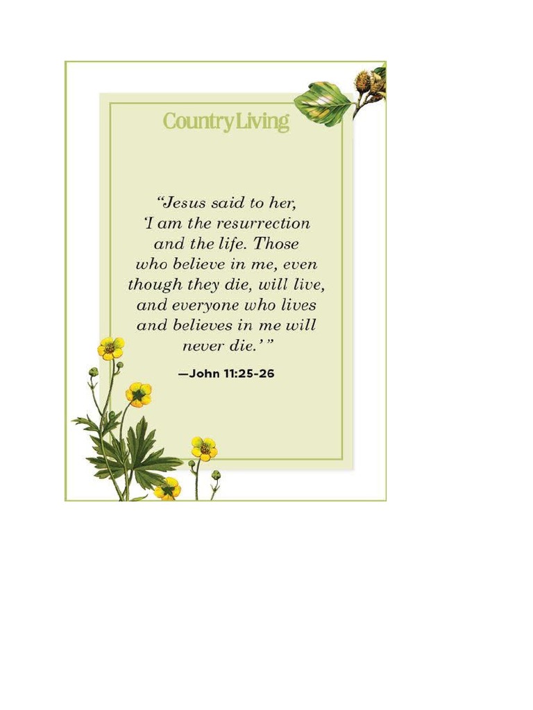 Bible Verses on Eternal Life | PDF | Eternal Life (Christianity) | Jesus