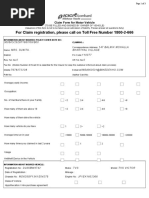 Allianz Motor Claim Form PDF | PDF