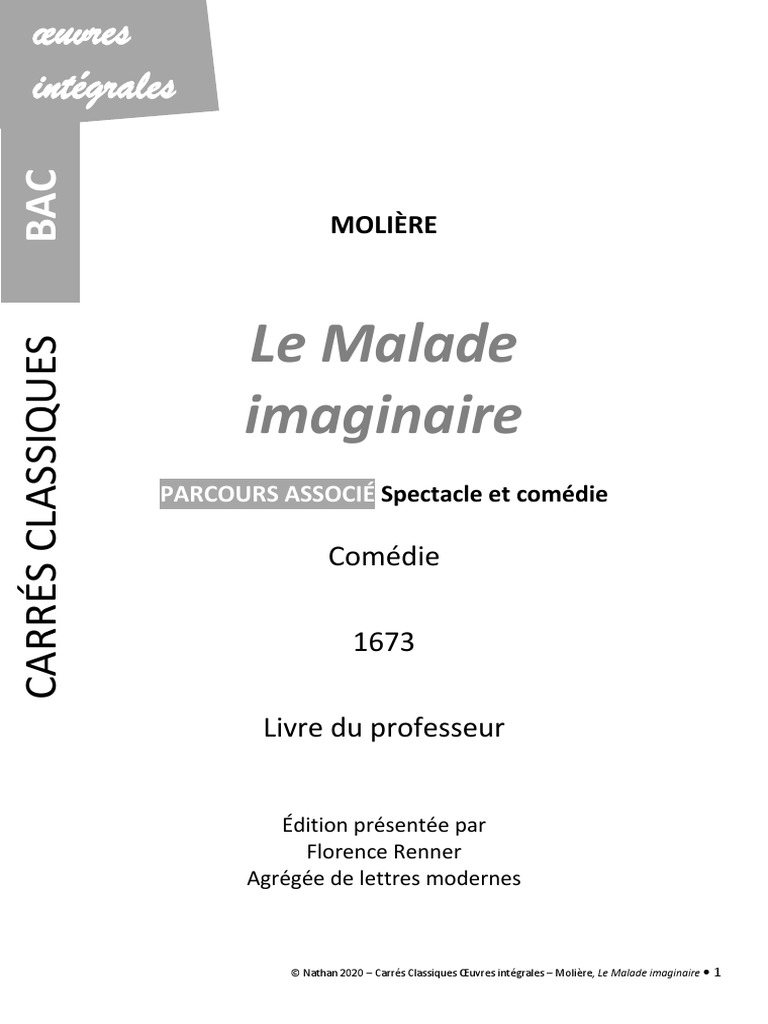 Malade LP | PDF | Molière | Clause