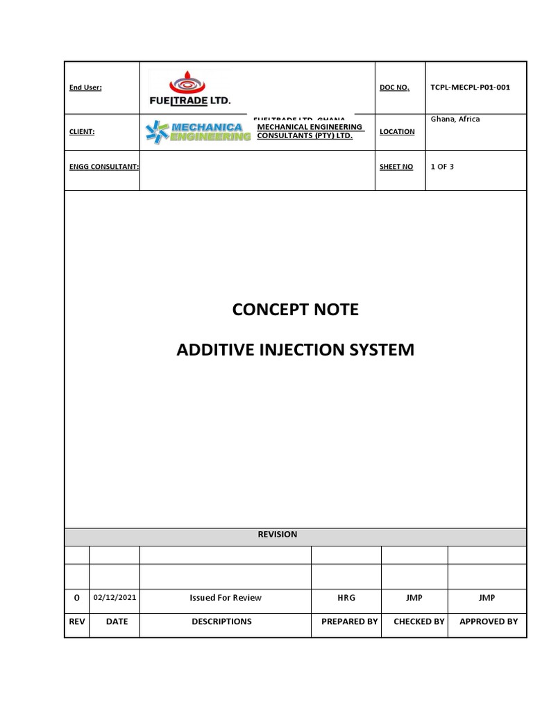 Additive Injection System Concept Native File | PDF | Pump | Gasoline