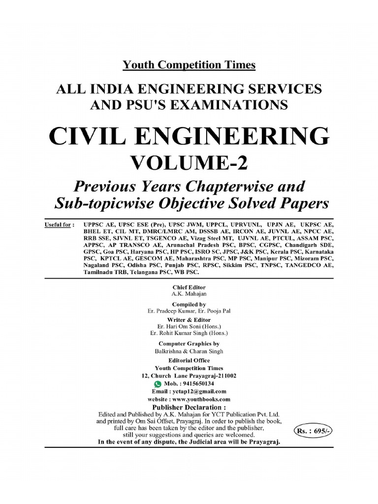 Civil AE 2-Part-1 | PDF