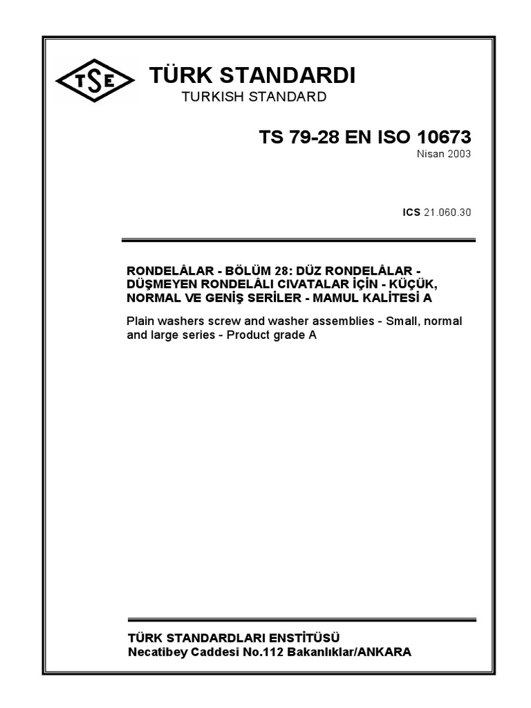 TS 79-28 en Iso 10673 | PDF