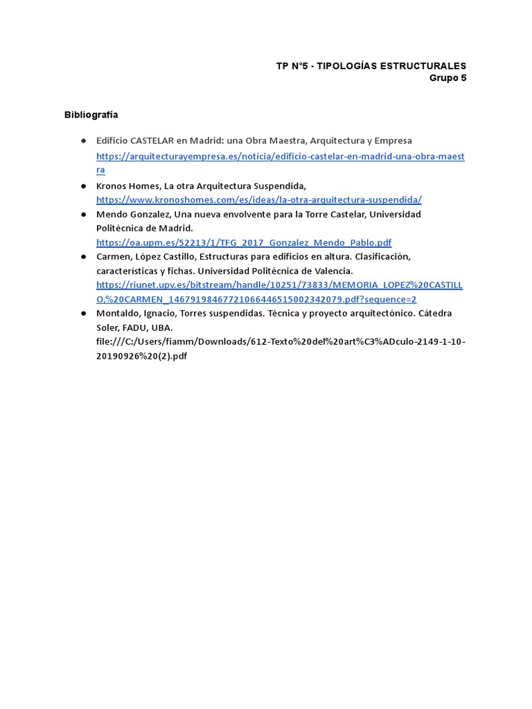 TP5 Bibliografía | PDF