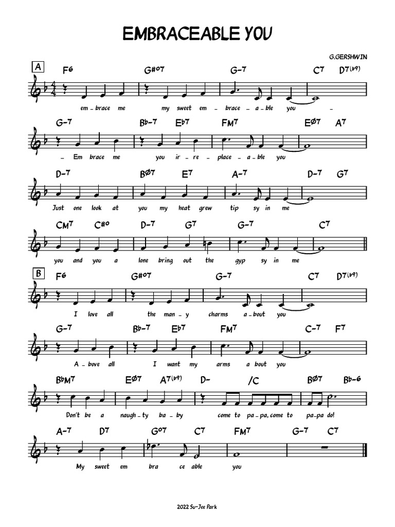 Embraceable You | PDF