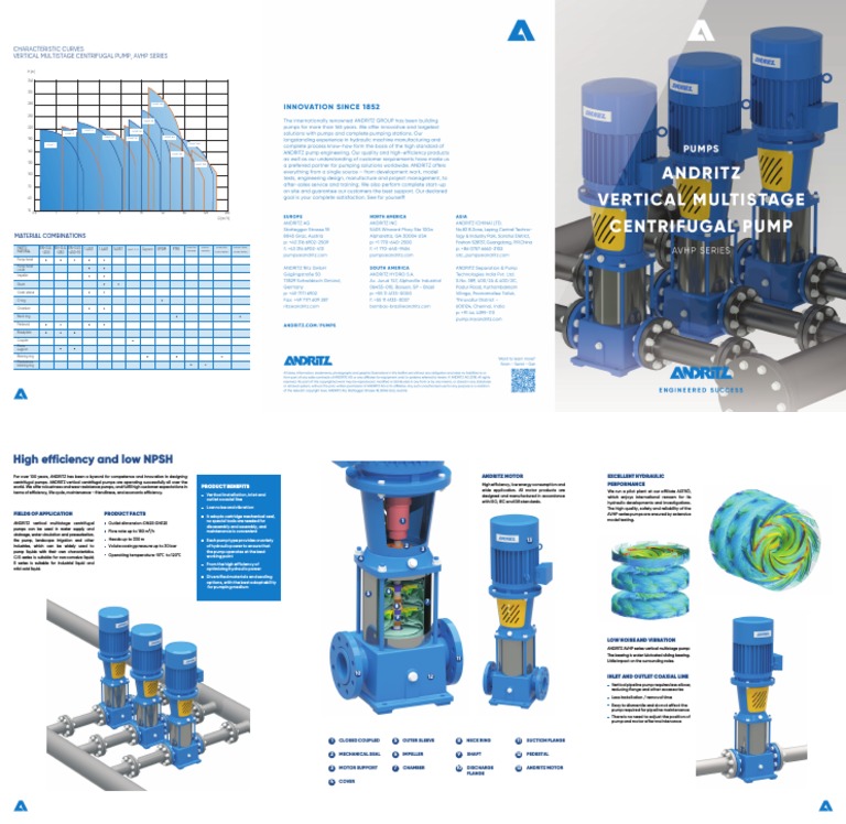 ANDRITZ Pumps | PDF | Pump | Hydraulics