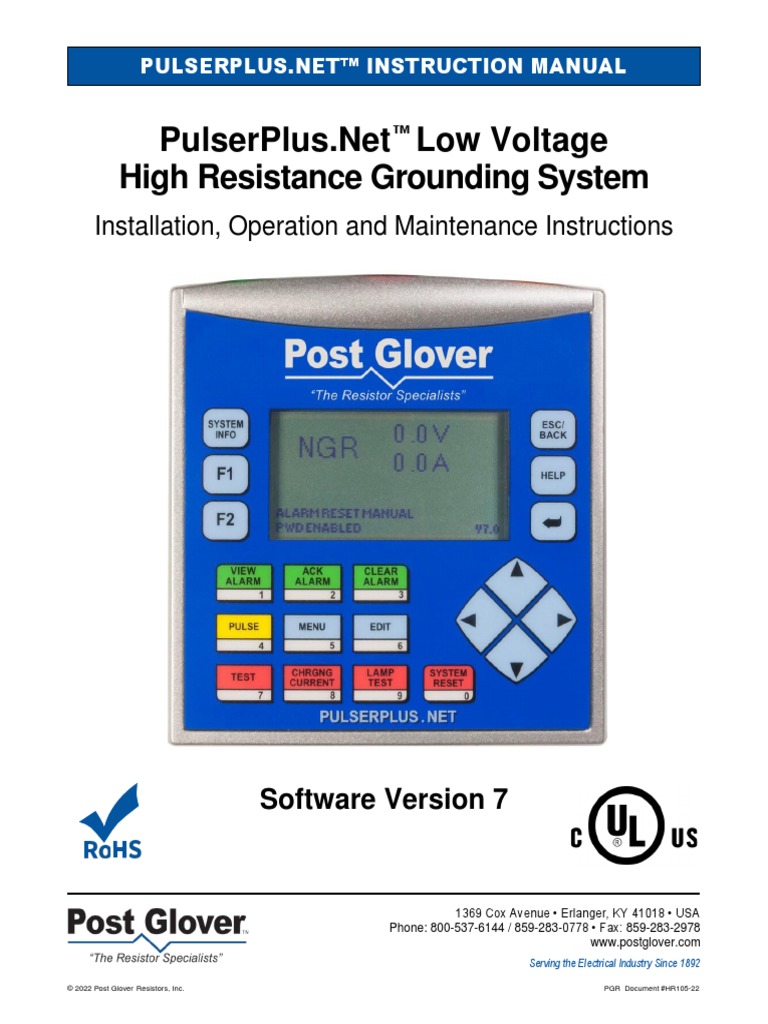 LV PNet HR105-22 Manual cUL | PDF