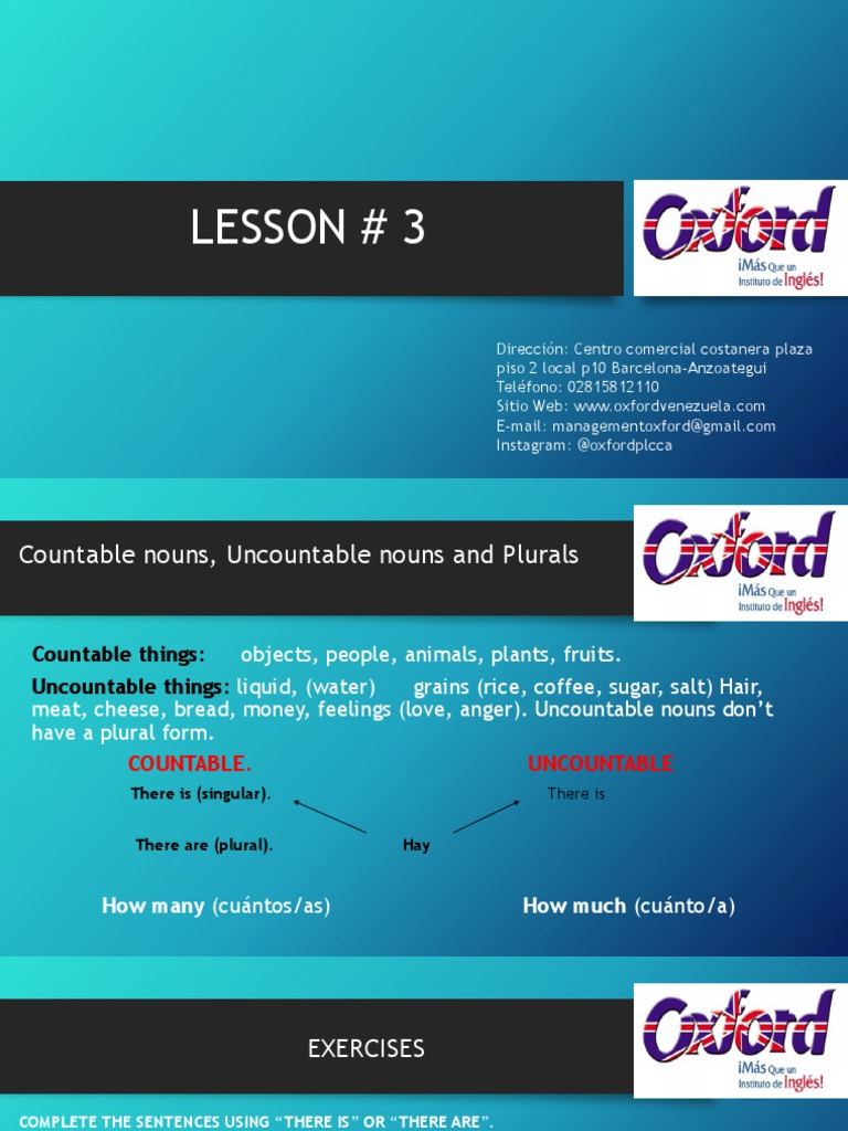 Lesson3 KD | PDF | Plural | Noun