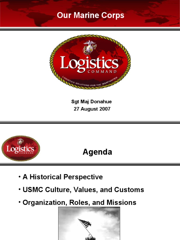 Logistics Command: Our Marine Corps | PDF | United States Marine Corps ...