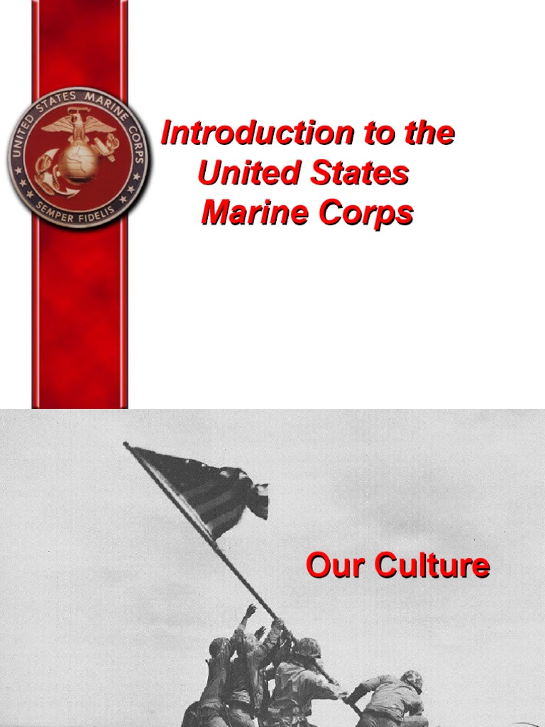 Introduction To The United States Marine Corps | PDF | Marine Air ...
