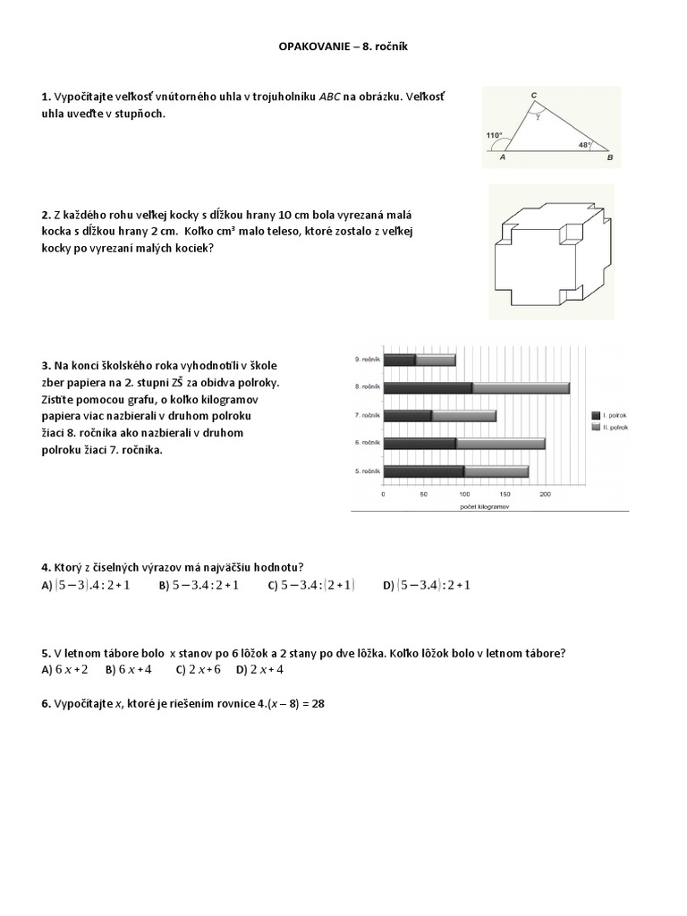 ZÃ¡vereÄ Nã© Opakovanie8 2 | PDF