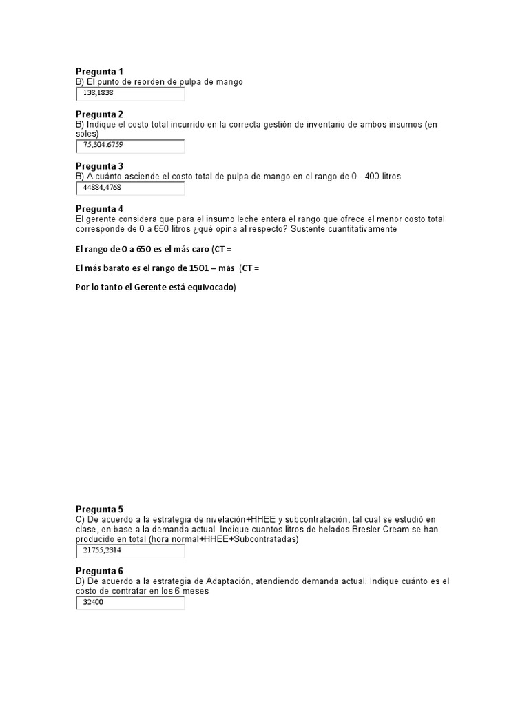 Preguntas TA2 (Solución) | PDF