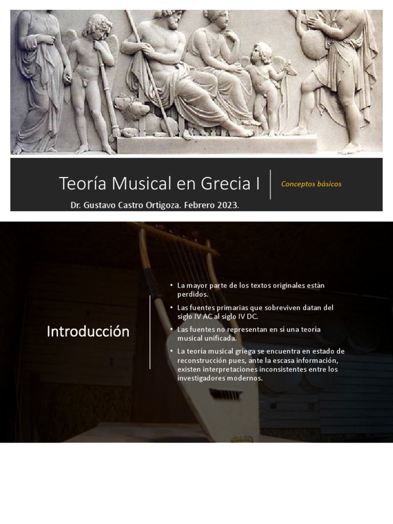 A001 Grecia - Fundamentos | PDF | Intervalo (música) | Composiciones ...