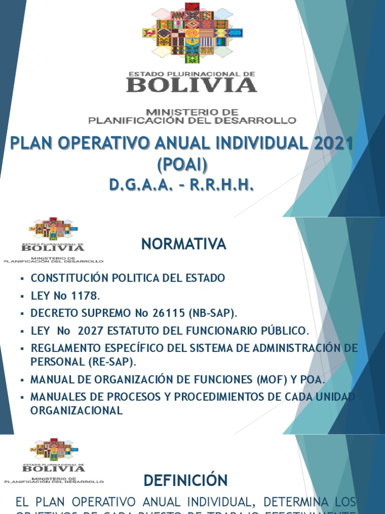 Presentacion Poai 2021 | PDF