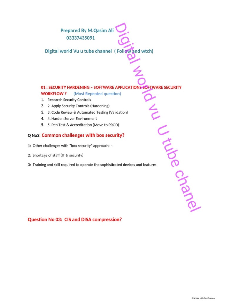 Cs205 Mid Term 2023 by M. Qasim | PDF
