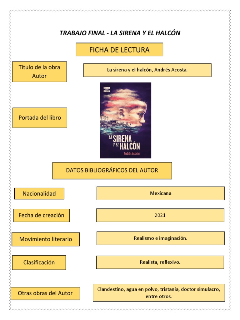 LA SIRENA Y EL HALCON | PDF