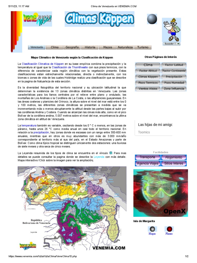 Clima de Venezuela en | PDF