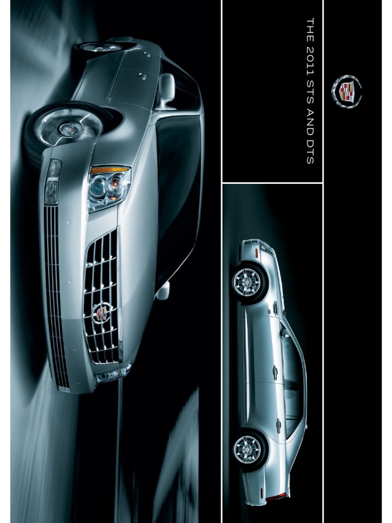 2011 Cadillac STS DTS Brochure | PDF | Headlamp | Airbag