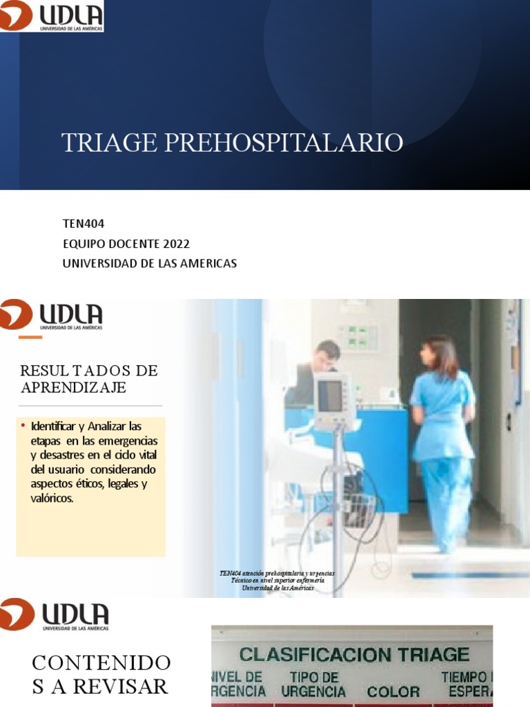 Clase 19 Triage Prehospitalario | PDF
