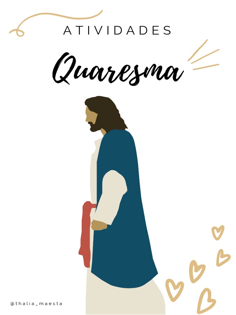 Atividades Infantis sobre a Quaresma | PDF | Páscoa | Quaresma