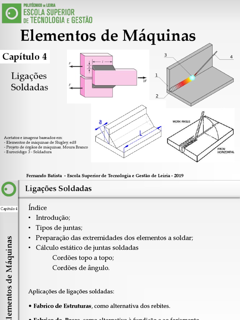 EM Aulas4 Ligacoes Soldadas | PDF