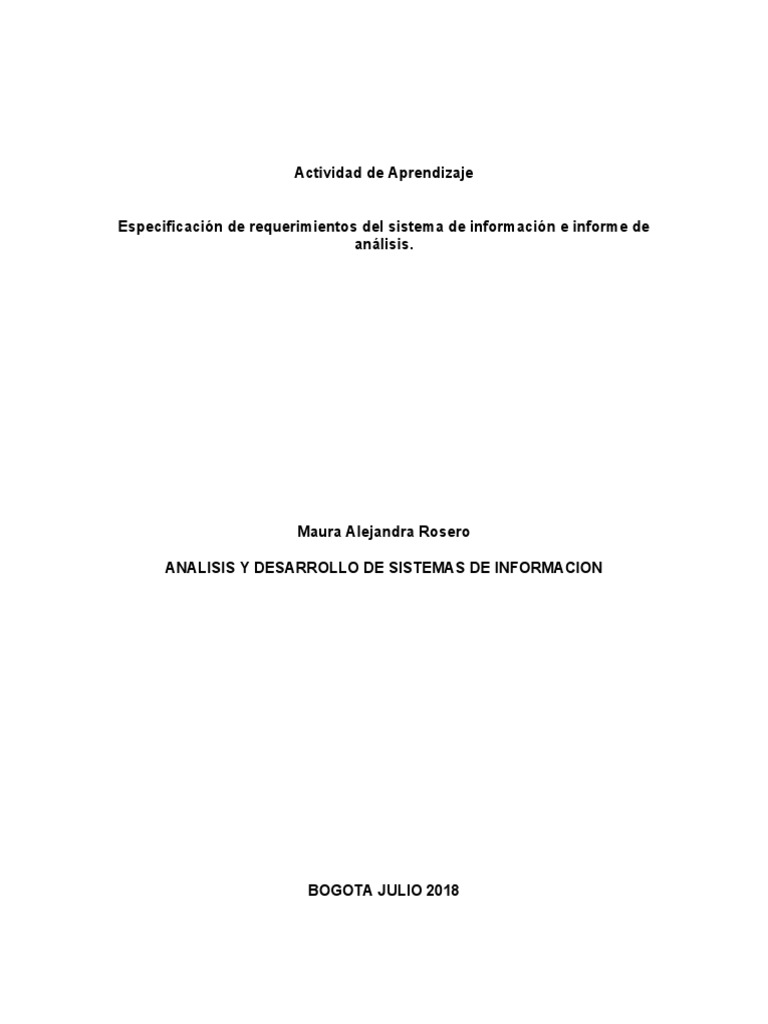 Casos de Uso en Sistemas de Información | PDF | Informática