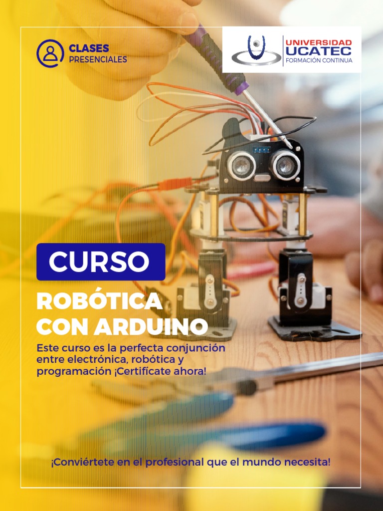 Brochure Robotica Con Arduino | PDF | Robótica | Aprendizaje Brochure Robotica Con Arduino | PDF | Robótica | Aprendizaje