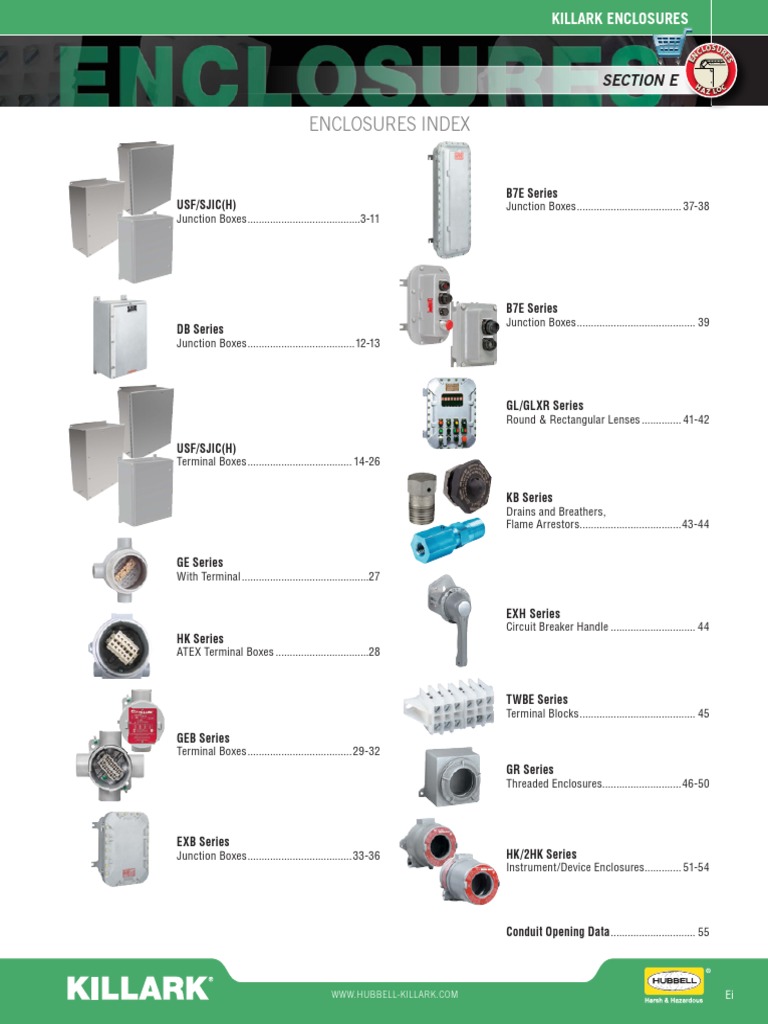 4.enclosures KILLARK | PDF | Stainless Steel | Pipe (Fluid Conveyance)
