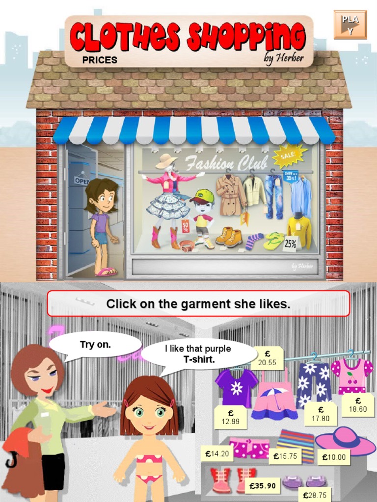 Herber - Clothes-Shopping-Fun-Activities-Games-Games - 105147 | PDF