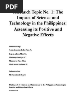 Science and Technology Issues in the Philippines | PDF | Innovation ...