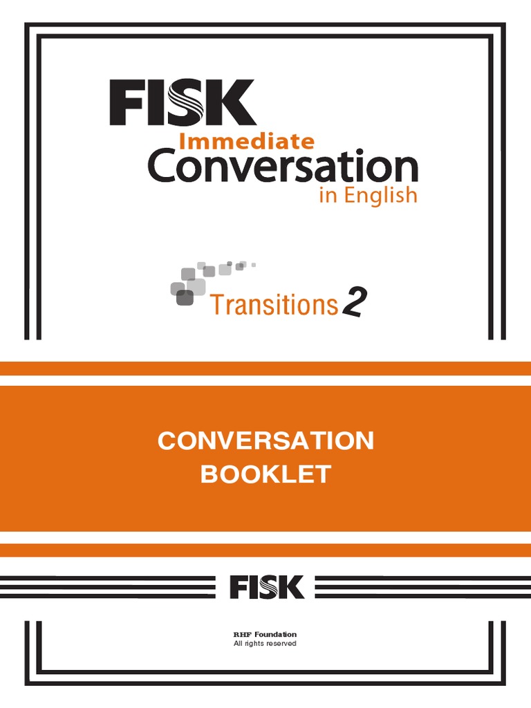 Conversation Booklet 2 | PDF