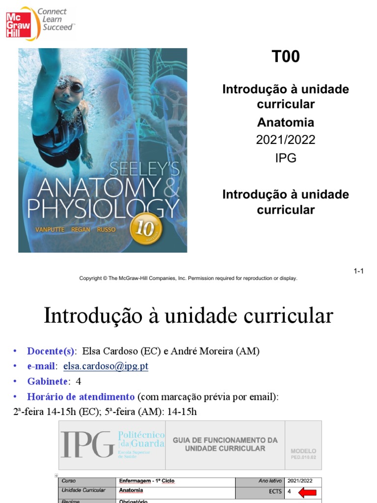 T00 Introduc A o A Unidade Curricular | PDF