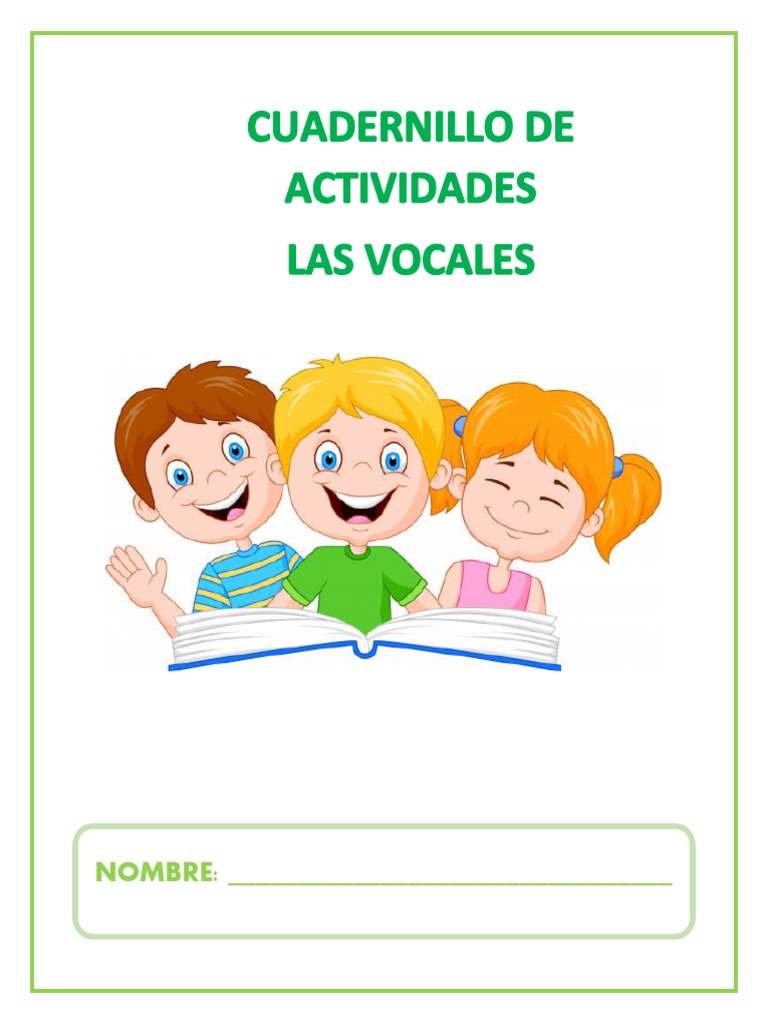 Cuadernillo Vocales Pdf