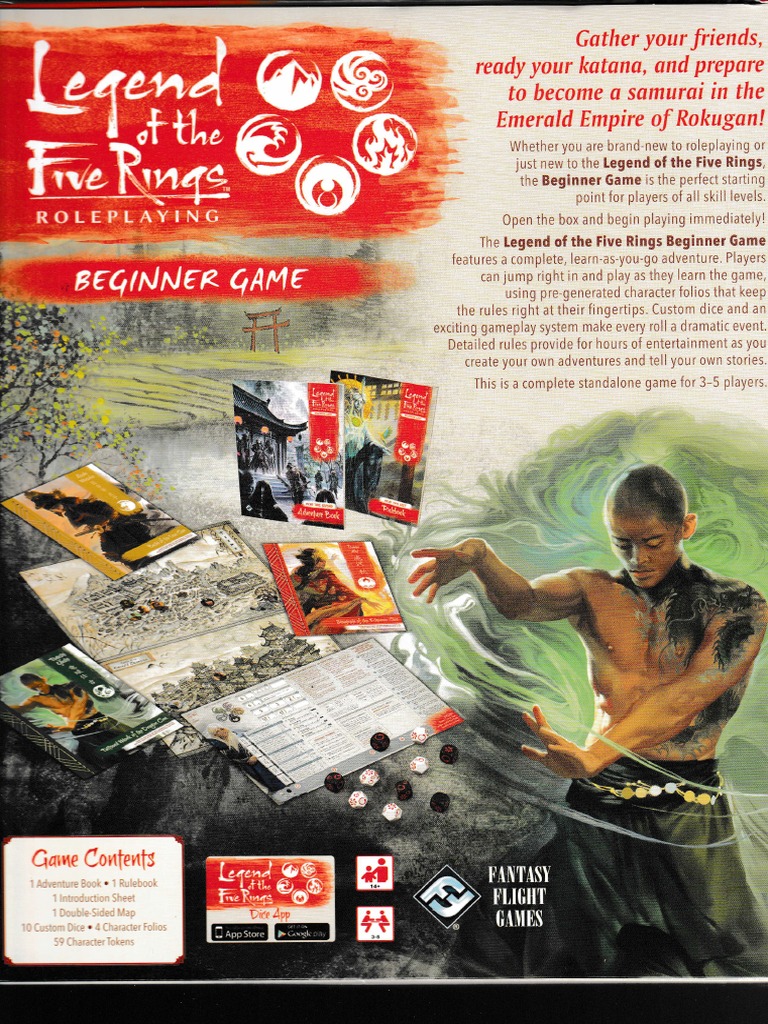 L5R01 Beginner Game - Back | PDF