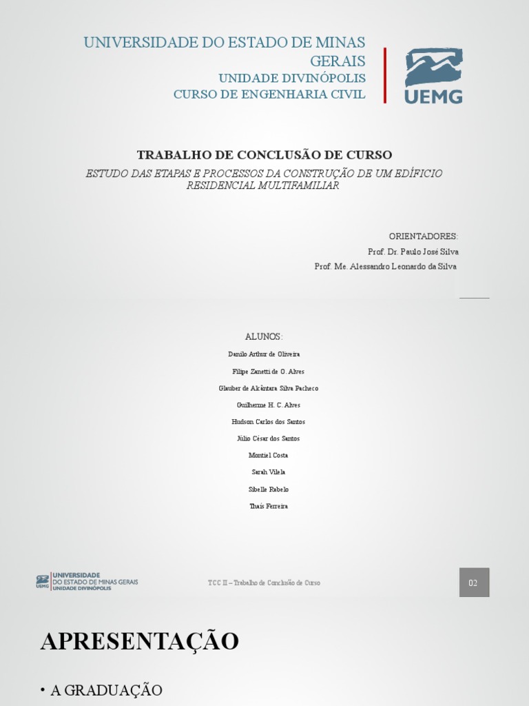 TCC Final Uemg 2015 | PDF