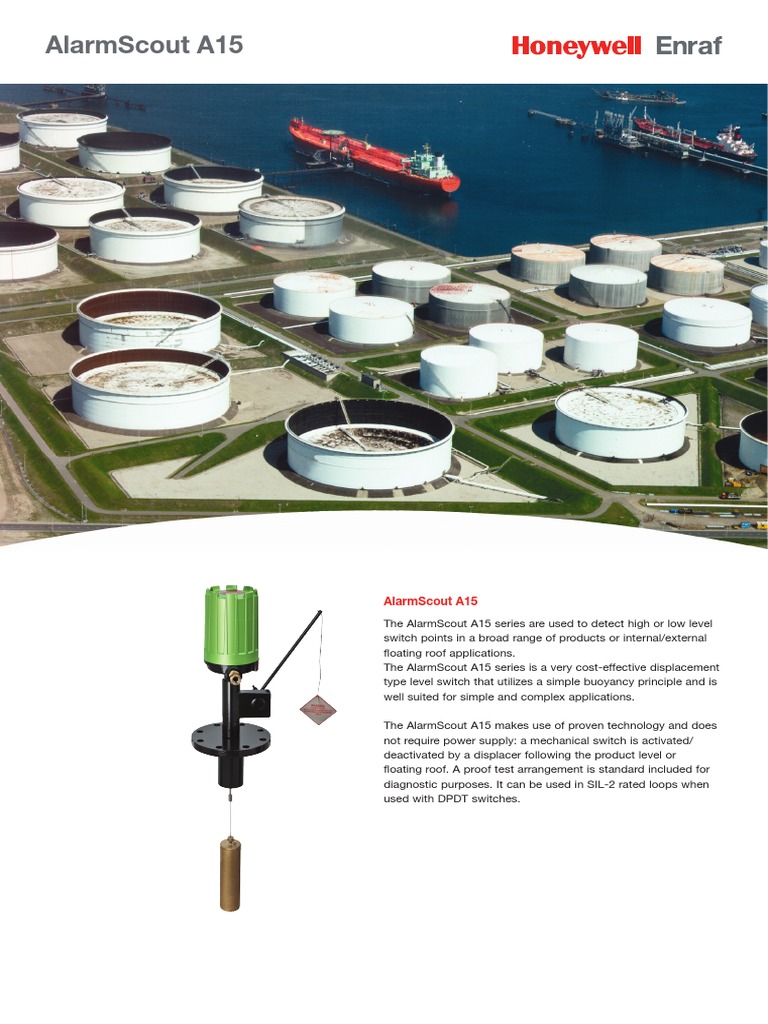 EN-12-01-ENG - AlarmScout A15 | PDF | Switch | Buoyancy