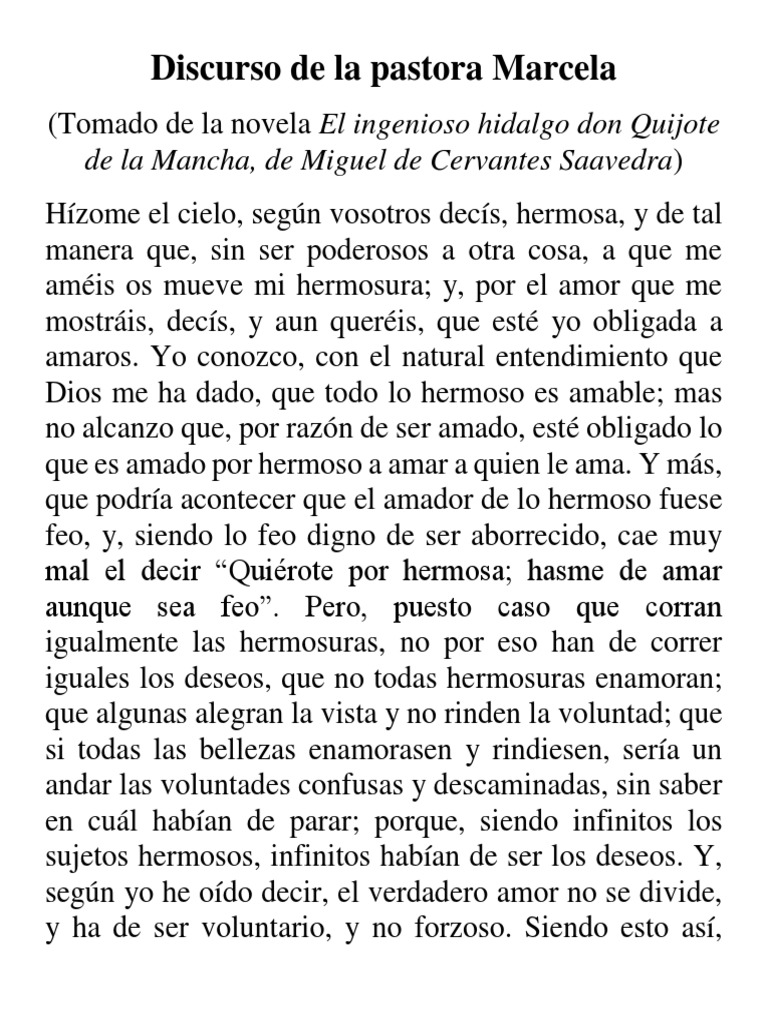 Discurso de la pastora Marcela | PDF | Amor