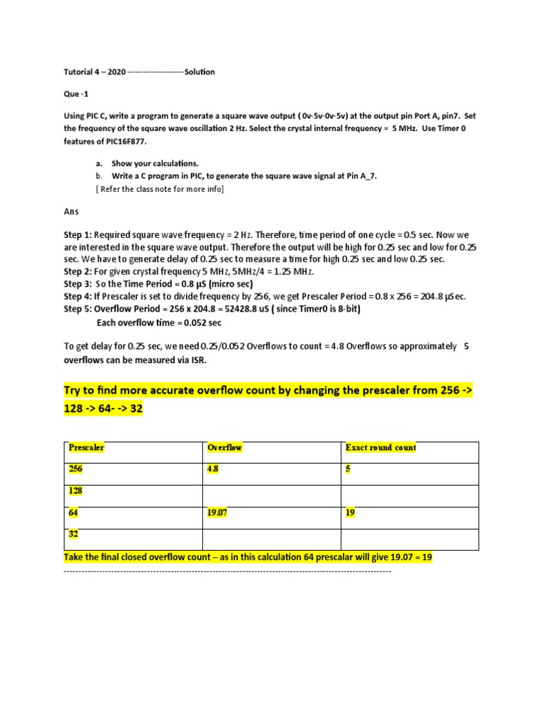 EE313 - Tutorial-4 - Solution | PDF | Frequency | Hertz