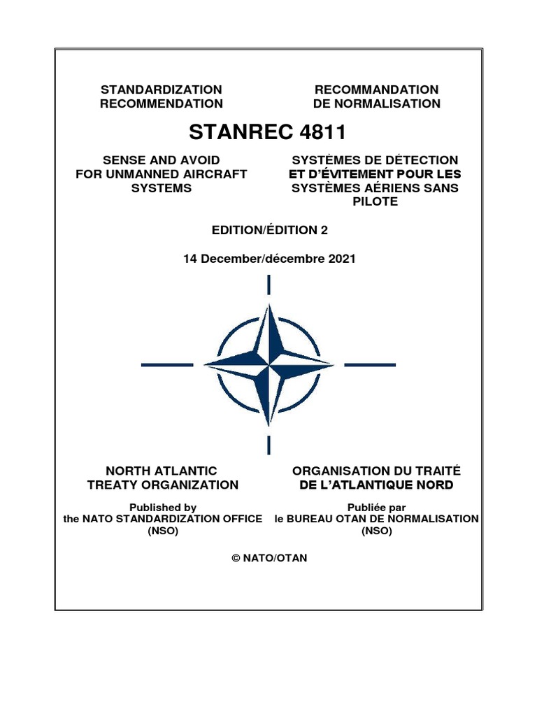 STANREC 4811 : Détection pour UAV | PDF | OTAN | Gouvernement
