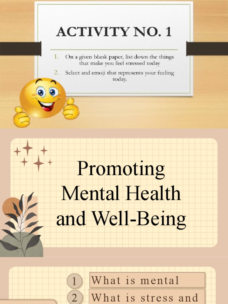 Mental Health | PDF | Mental Disorder | Stress (Biology)