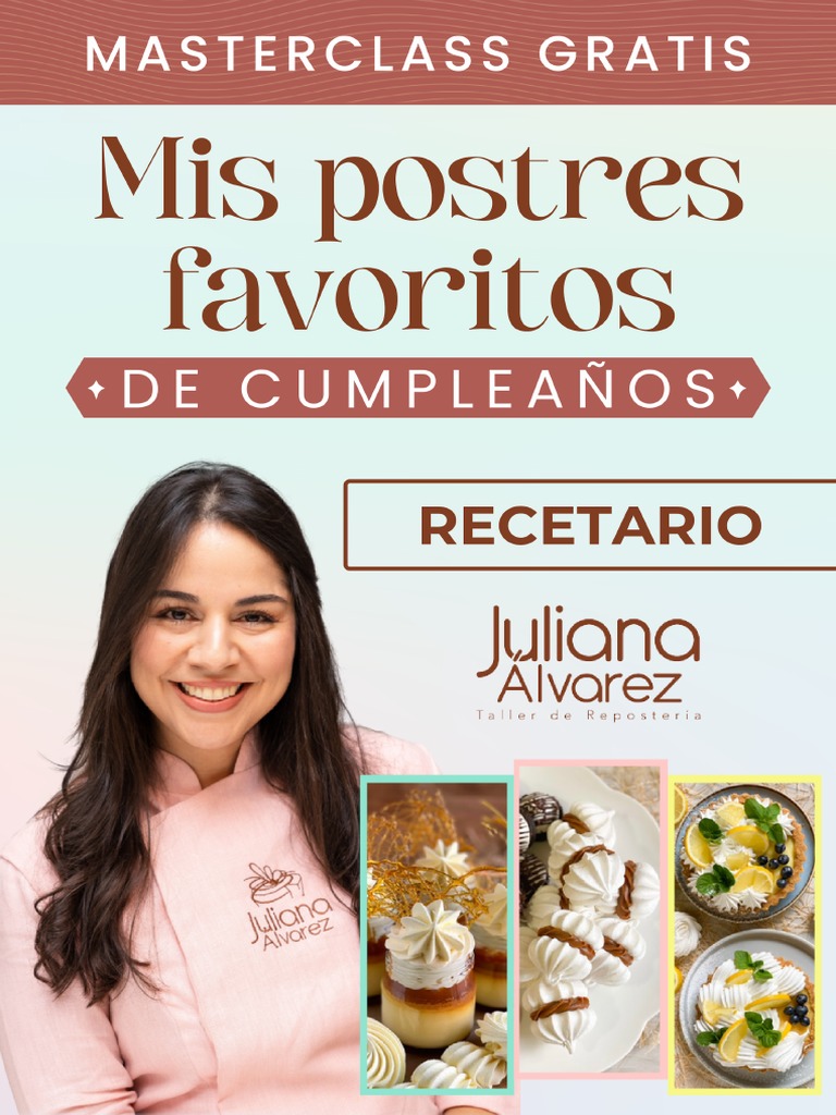 RECETARIO-MIS POSTRES FAVORITOS 15 JUNIO | PDF