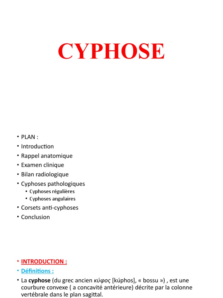 CYPHOSE | PDF